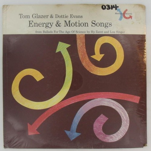 SEALED TOM GLAZER & DOTTIE EVANS Energy Motion Songs WEIRD SCIENCE Jazz ...