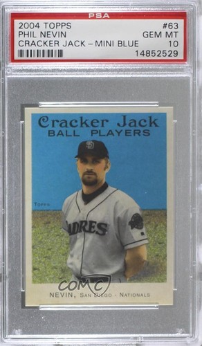 2004 Topps Cracker Jack - Mini Blue #63 Phil Nevin for sale online | eBay