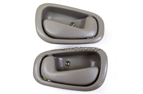 fits Toyota Inside Interior Door Handle Front Rear Right Passenger Gray ...