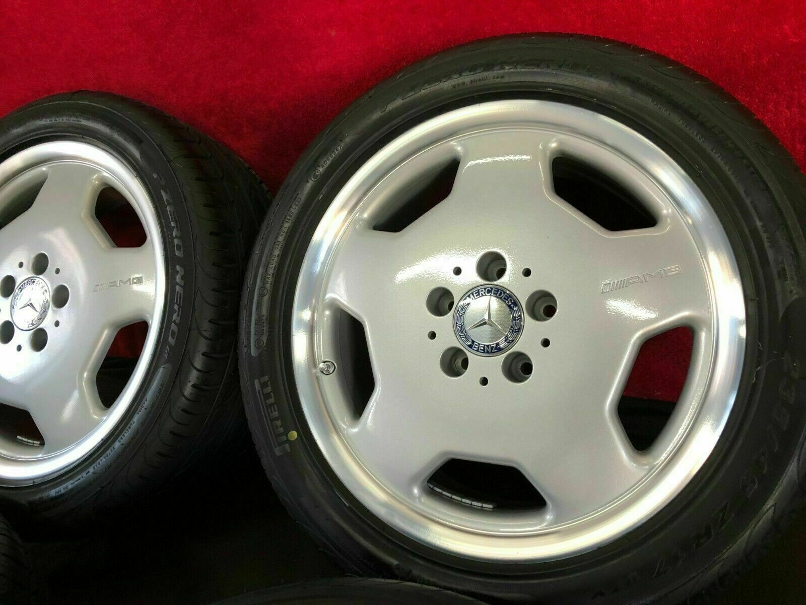 Amg Rims 17" Styling II Mercedes W202 W208 R170 R171 W201 W124 R107 ...