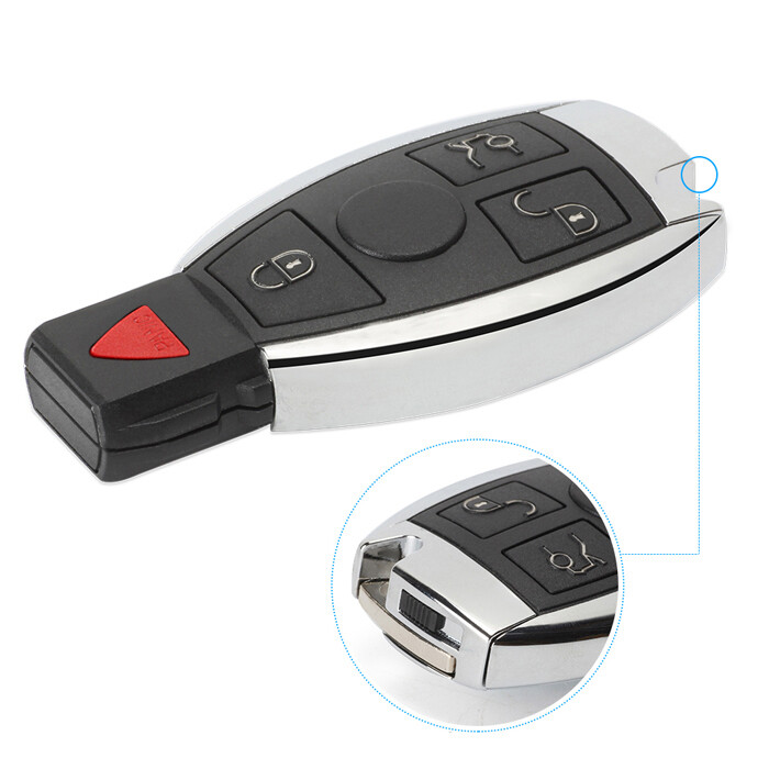 4B KEYLESS GO PROXIMITY for Mercedes Benz 1997-2014 Smart Key IYZ-3312 ...