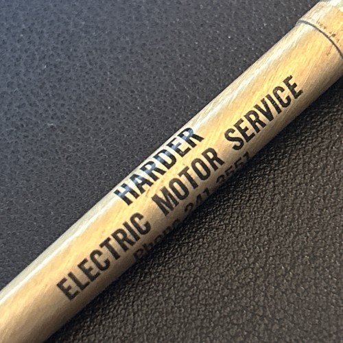 Vintage Ballpoint Pen Harder Electric Motor Service McPherson Kansas | eBay