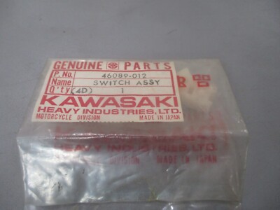 NOS Kawasaki OEM Left Hand Switch Assembly F11 F11A F11B F6 F7 46089 ...