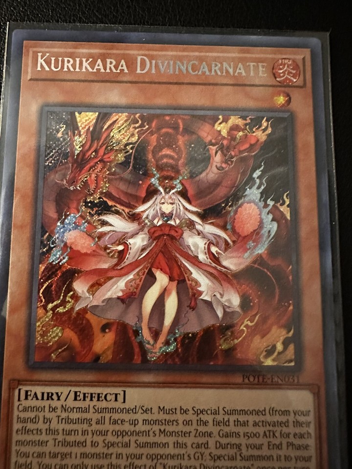 Yu-Gi-Oh! TCG Kurikara Divincarnate Power of the Elements POTE-EN031 ...