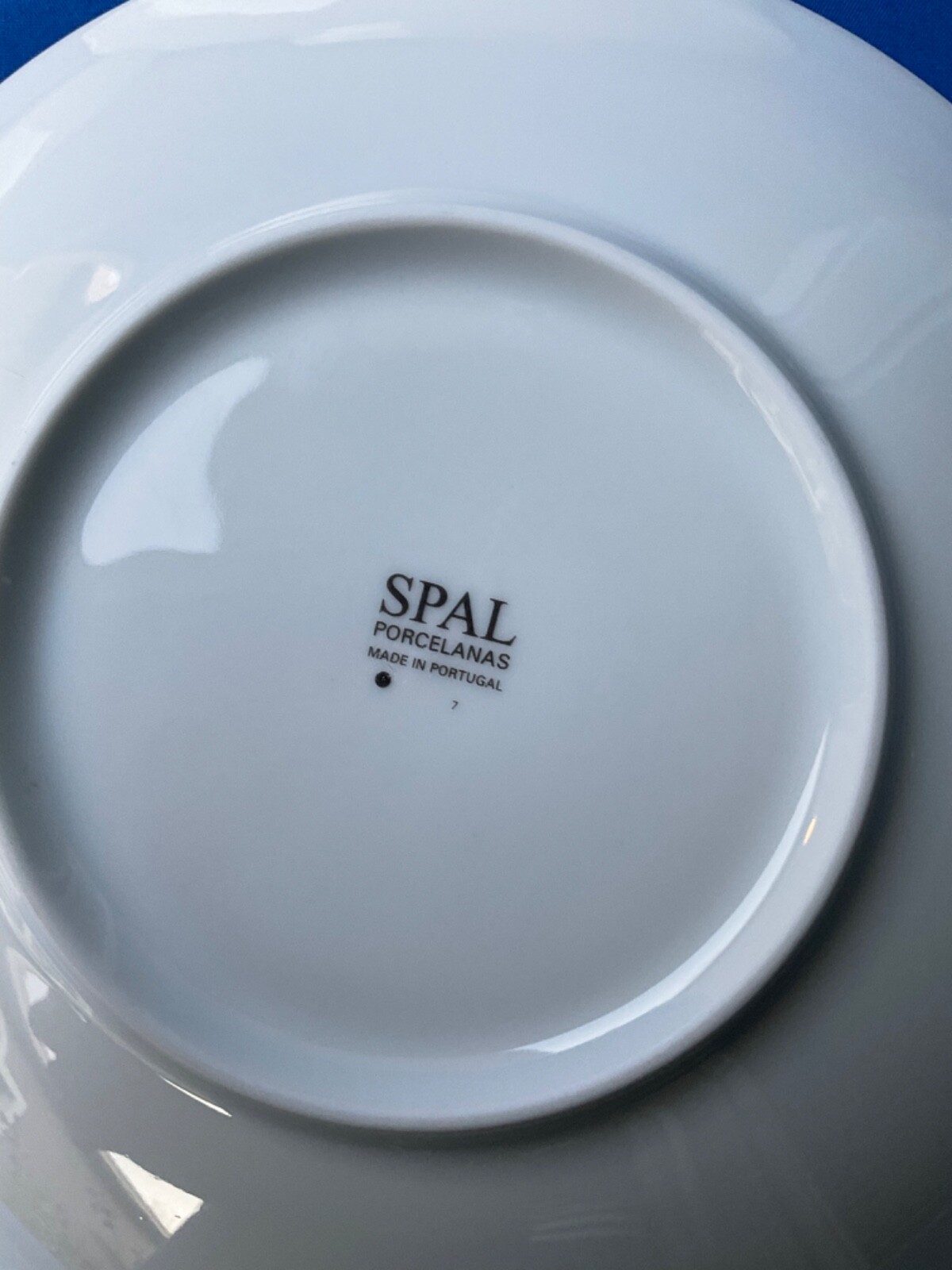 SPAL Porcelanas Floral Saucers Made In Portugal Rare Set Of 4 | eBay