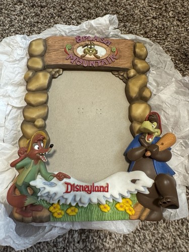 Walt Disney World 3D Splash Mountain Brer Rabbit Fox Bear Picture Frame ...