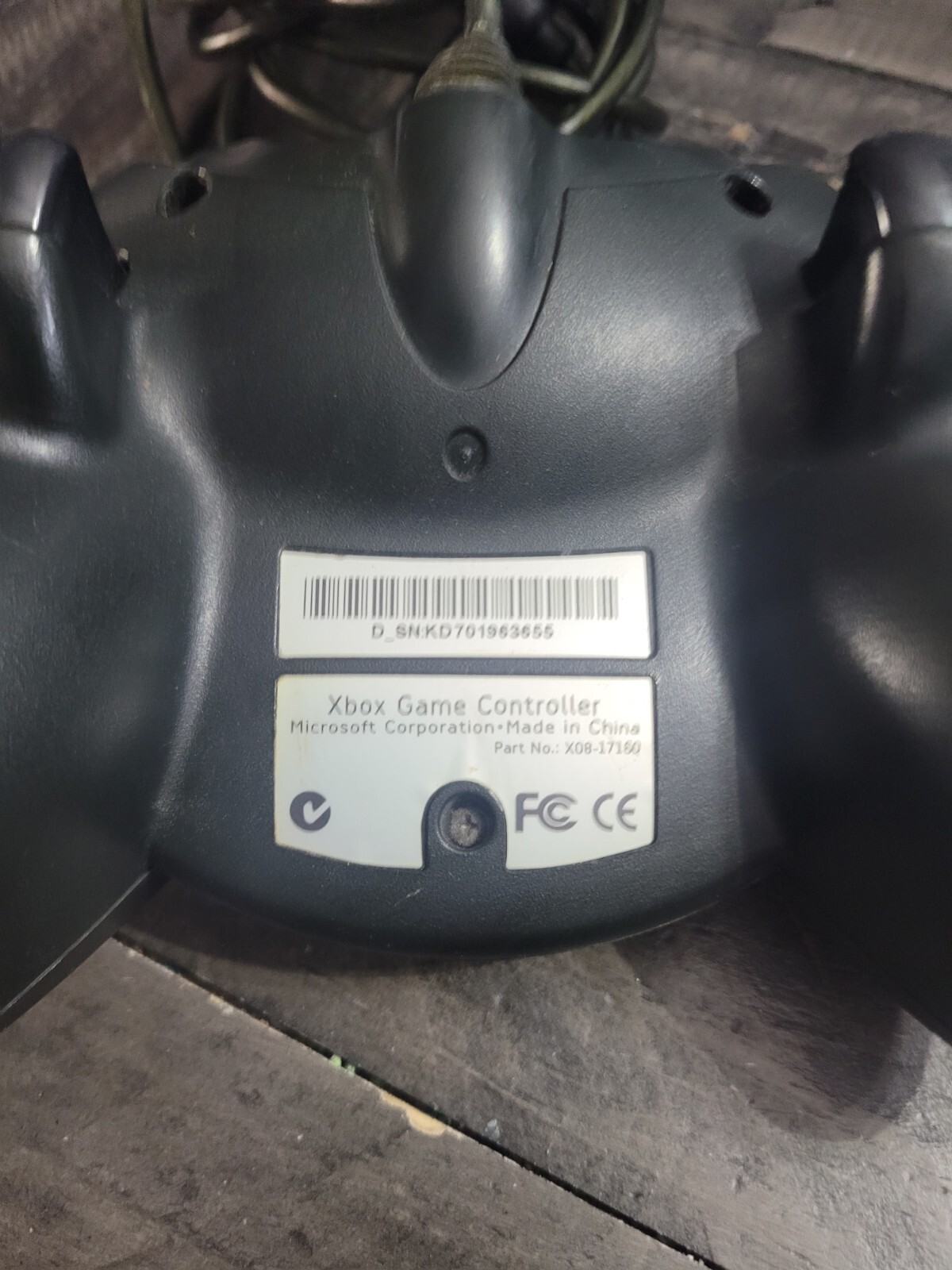 Xbox Fat Duke Controller OEM Microsoft Original X08-17160 | eBay