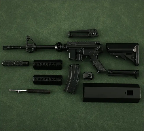 AR-15 1:3 Die Cast Collectible Mini Non Goat Gun Non-firing Model Carry ...