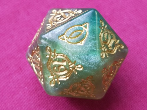 Magic The Gathering LOTR TALES OF MIDDLE-EARTH BUNDLE LIME D20 SPINDOWN ...