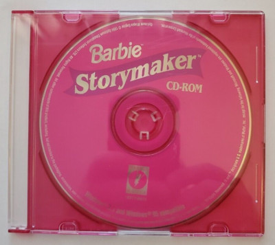 BARBIE Storymaker Windows95/98 PC CD-ROM Game Disc Only | eBay