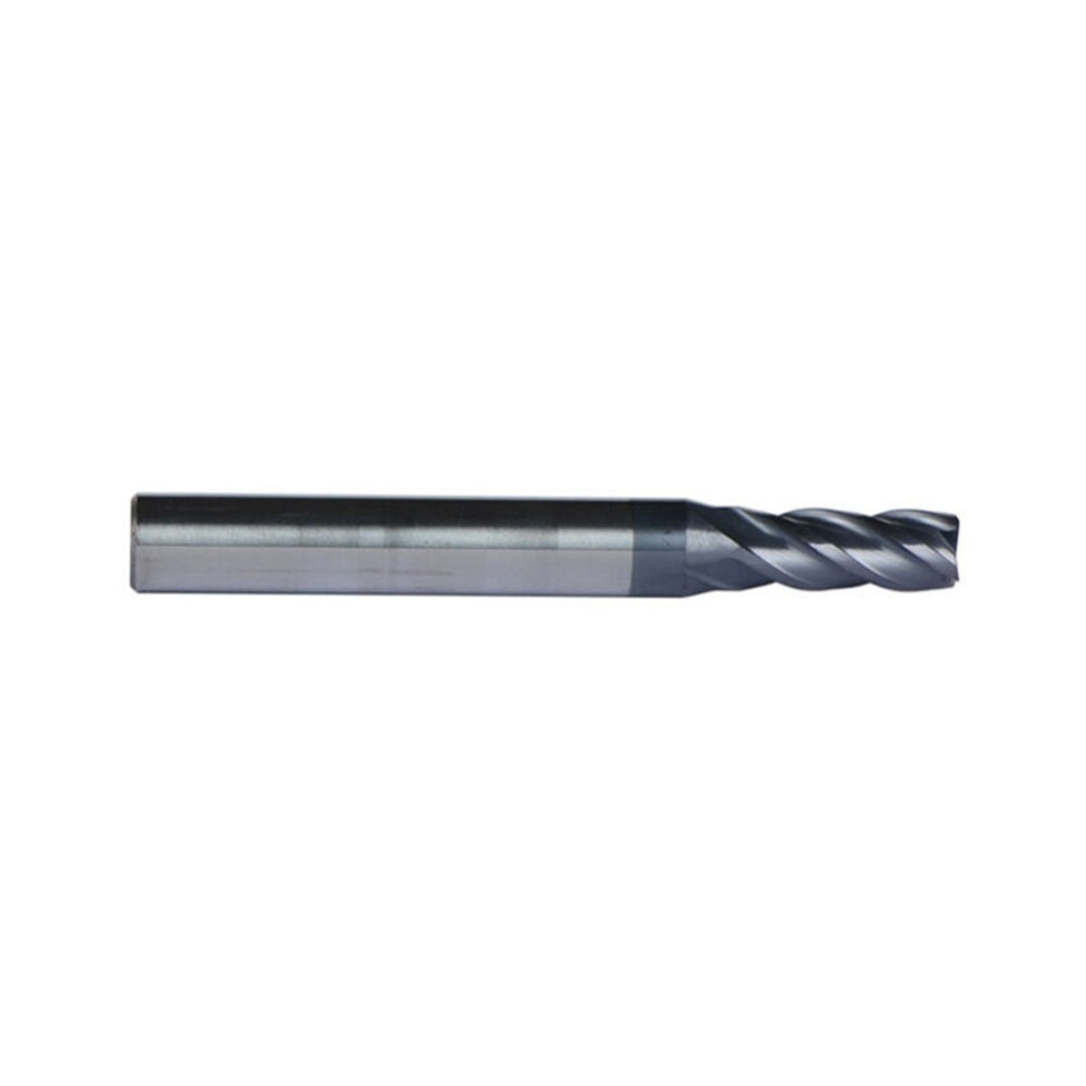 Precision Cutting Tool 5mm Carbide End Mill Bit 4 Flute 6mm Shank ...