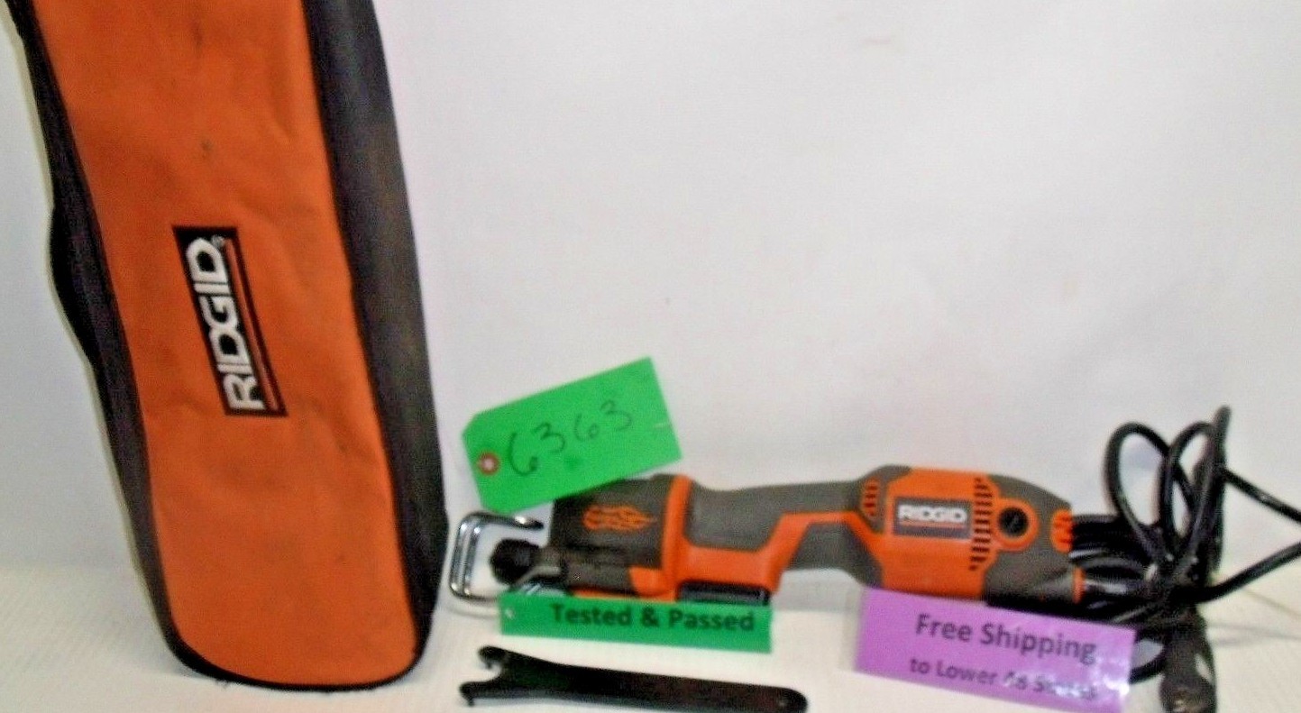 Ridgid R3030 One Handed Reciprocating Saw with carrying case 120V 60Hz ...