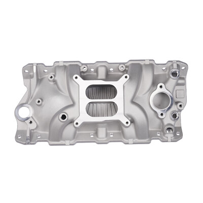 Dual Plane Intake Manifold for Small Block Chevy 305 327 350 V8 1955-86 ...