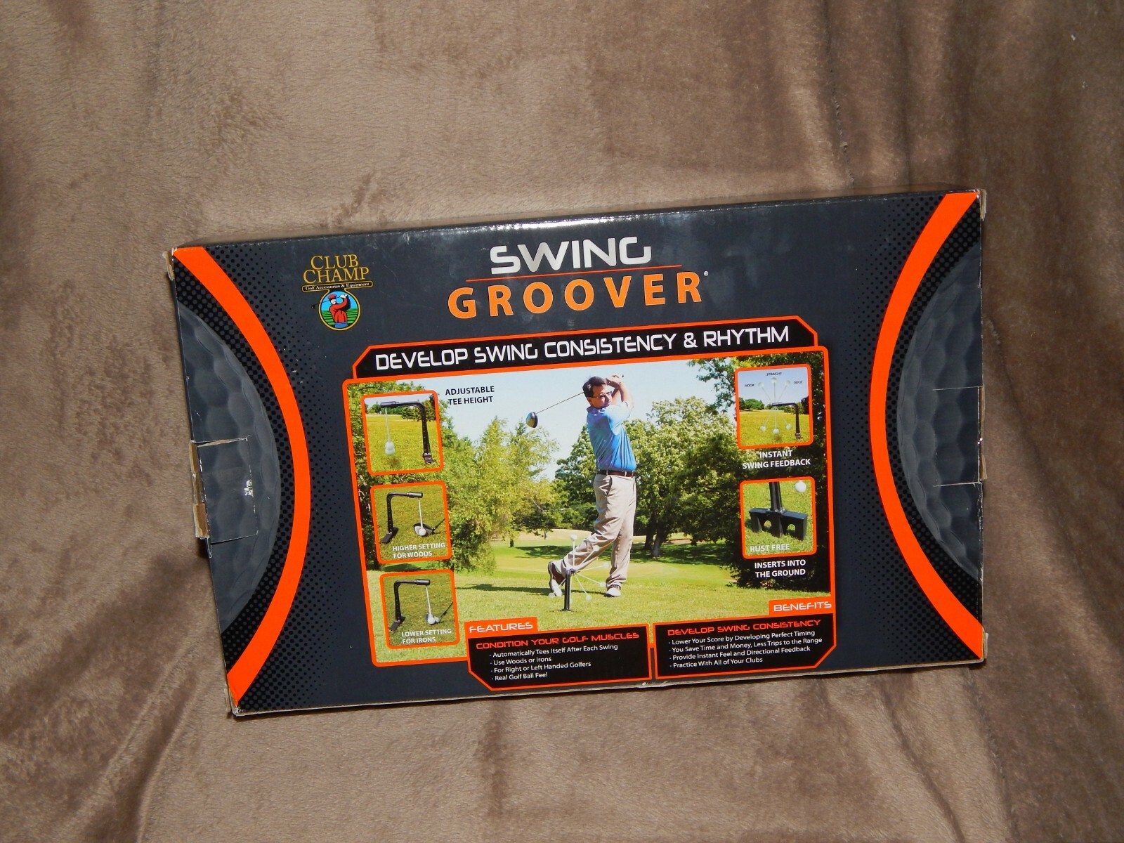 golf swing groover training NIB - Club champ | eBay