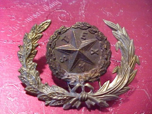 CIVIL WAR CONFEDERATE C.S.A. TEXAS KEPI CAP HAT EMBLEM INSIGNIA # 00 | eBay
