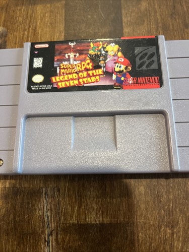 Super Mario RPG Legend Of The Seven Stars Super Nintendo Game 1991 | eBay