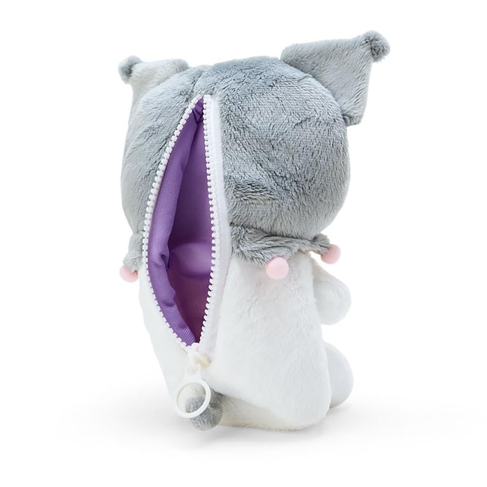 Sanrio Kuromi Plush Pencil Case (Plush Design Stationery) 554961 | eBay ...