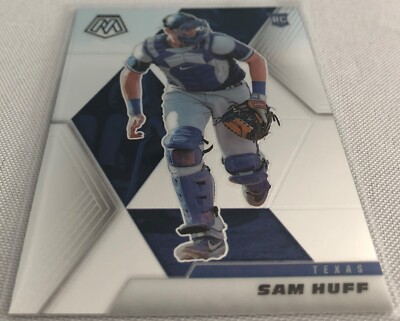 2021 Panini Mosaic Baseball Sam Huff Texas Rangers rookie card #205 | eBay