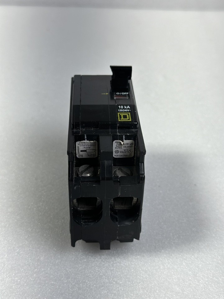 Square D QO2100 2 Pole 100 Amp 120 240V Type QO Plug In Main Circuit ...