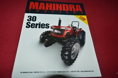 Mahindra 4510 7010 Cab Tractor Dealers Brochure CDIL | eBay