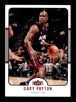Gary Payton 2006-07 Fleer #100 Miami Heat | eBay