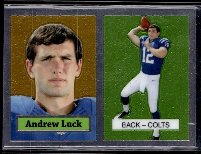 2012 Topps Chrome #1 Andrew Luck | eBay