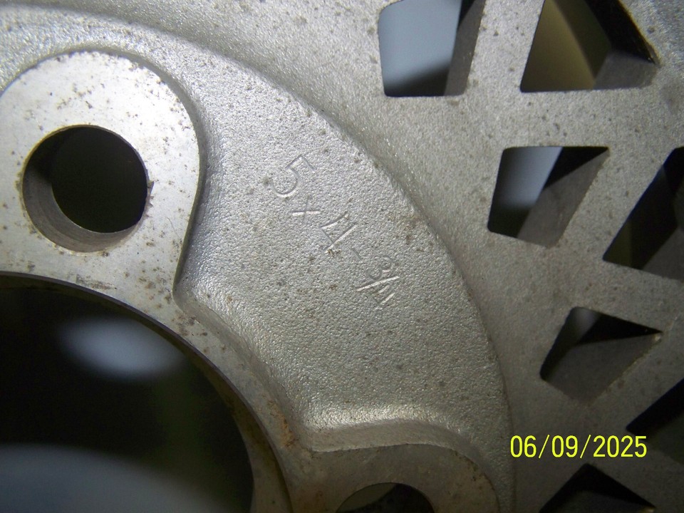 Pair (2) 14x7" Appliance Mag Aluminum Rims vintage 5x4.75" gm chevy | eBay