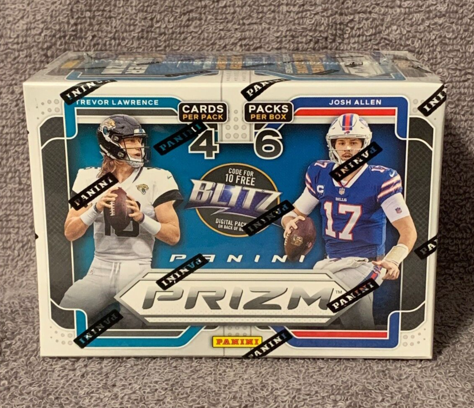 2021 Panini Prizm NFL Blaster Box-New Sealed-Rookie Disco Prizms-Autos ...