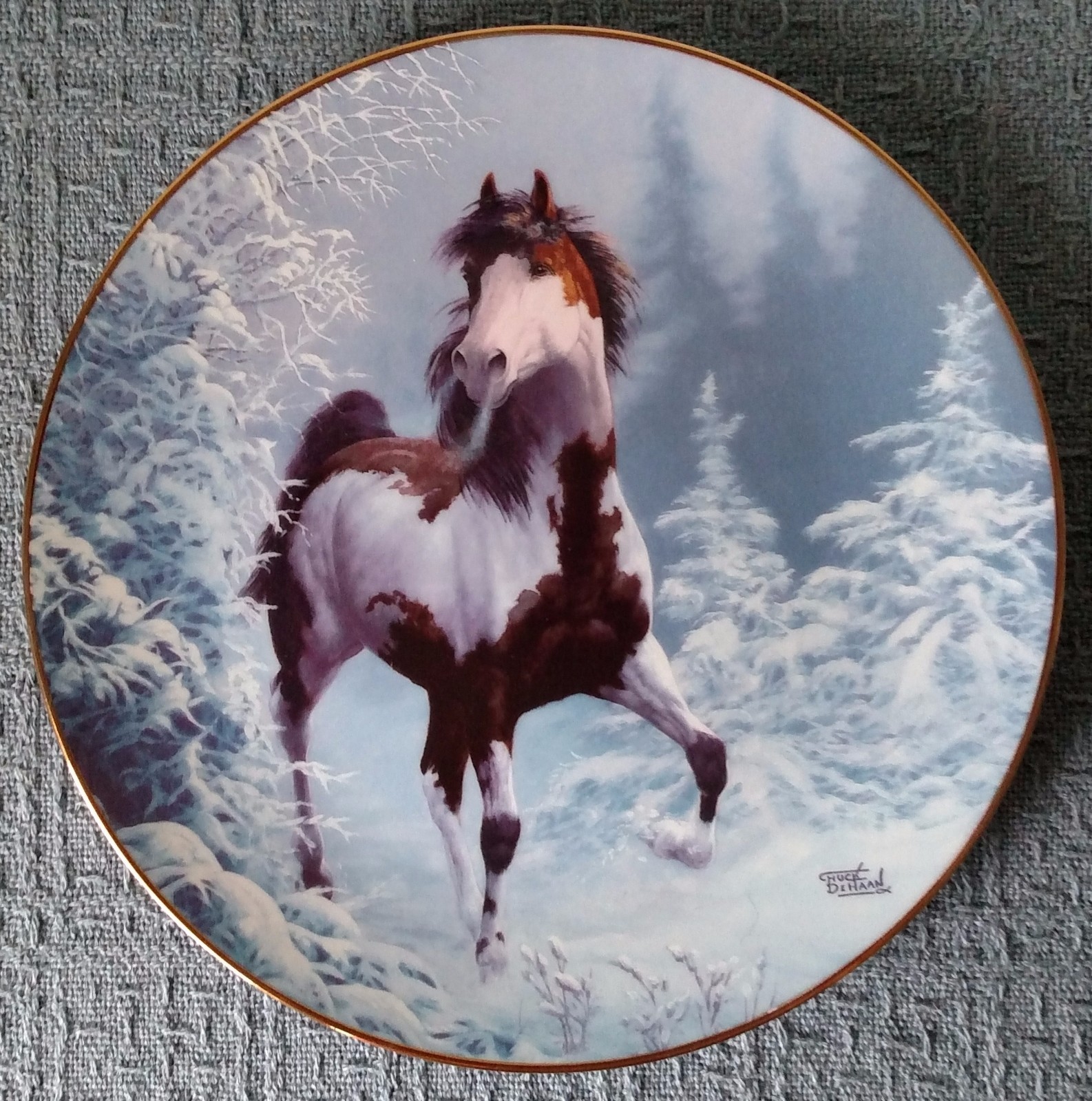 Hamilton Collection ~ “Unbridled Spirit” ~ 8¼" COLLECTORS PLATES ~ Buy ...