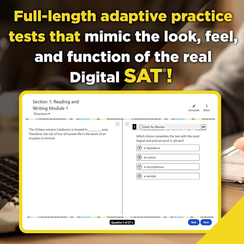 800+ SAT Practice Questions, 2025: In-Book + Online Practice Tests for ...