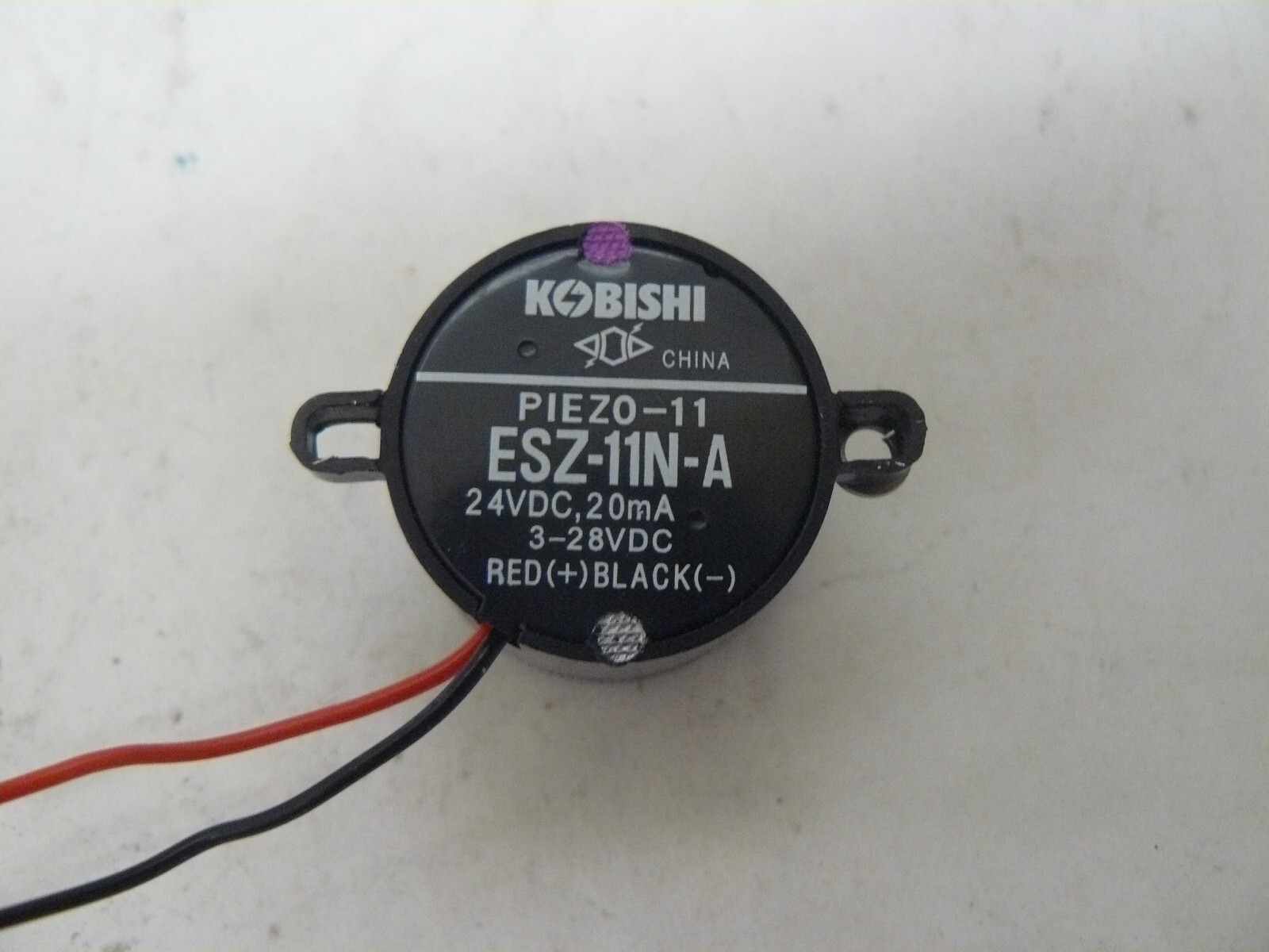 Kobishi PIEZO-11 ESZ-11N-A buzzer 24vdc 20mA 3-28vdc | eBay