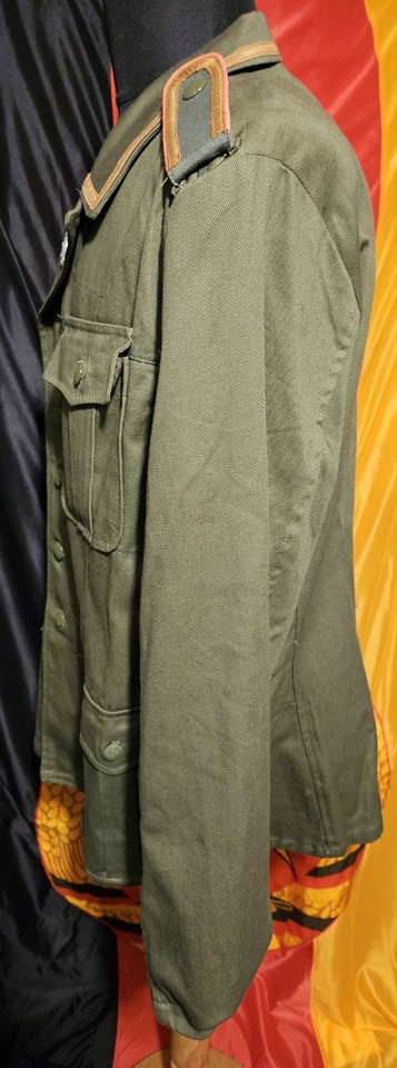 WW2 German DAK Afrikakorps Panzer NCO M40 tunic (Sz 54 EUR) +boots (Sz ...