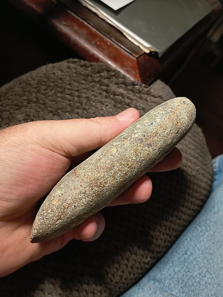 Authentic Ohio Conglomerate Porphyry Stone Celt Indian Arrowhead Artifact | eBay