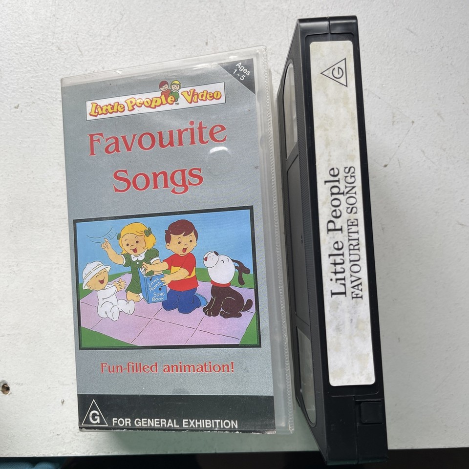 Little People Video - Favorite Songs VHS 1985 New World Family ...
