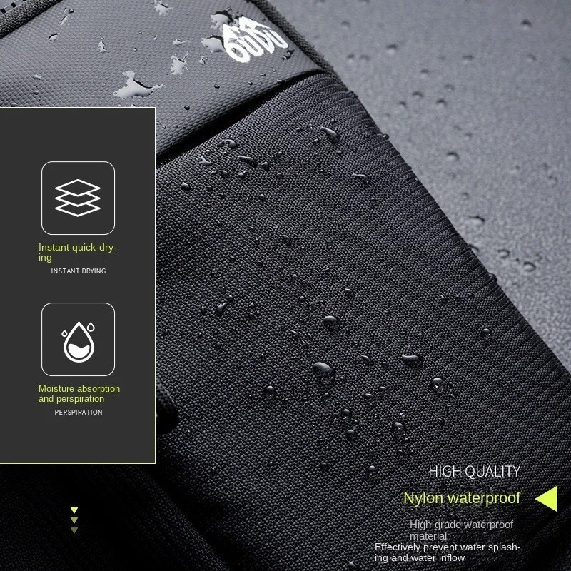 Waterproof Men Women Sling Bag Chest Cross Body Travel Sport Small ...