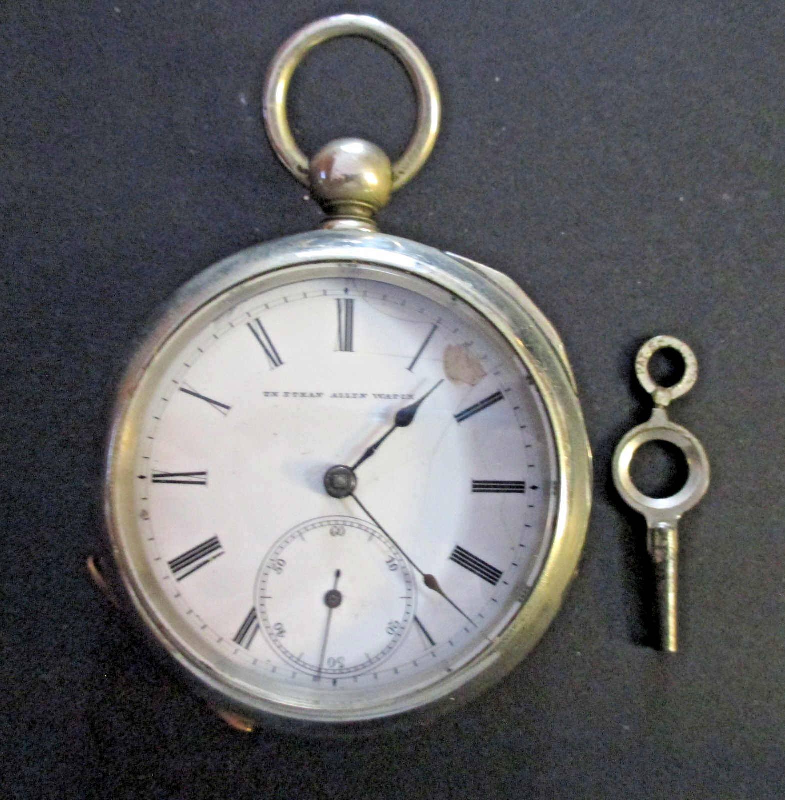 Ca 1860 Swiss PW "The Ethan Allen Watch" 21j Key Wind & Set OF 18s ...