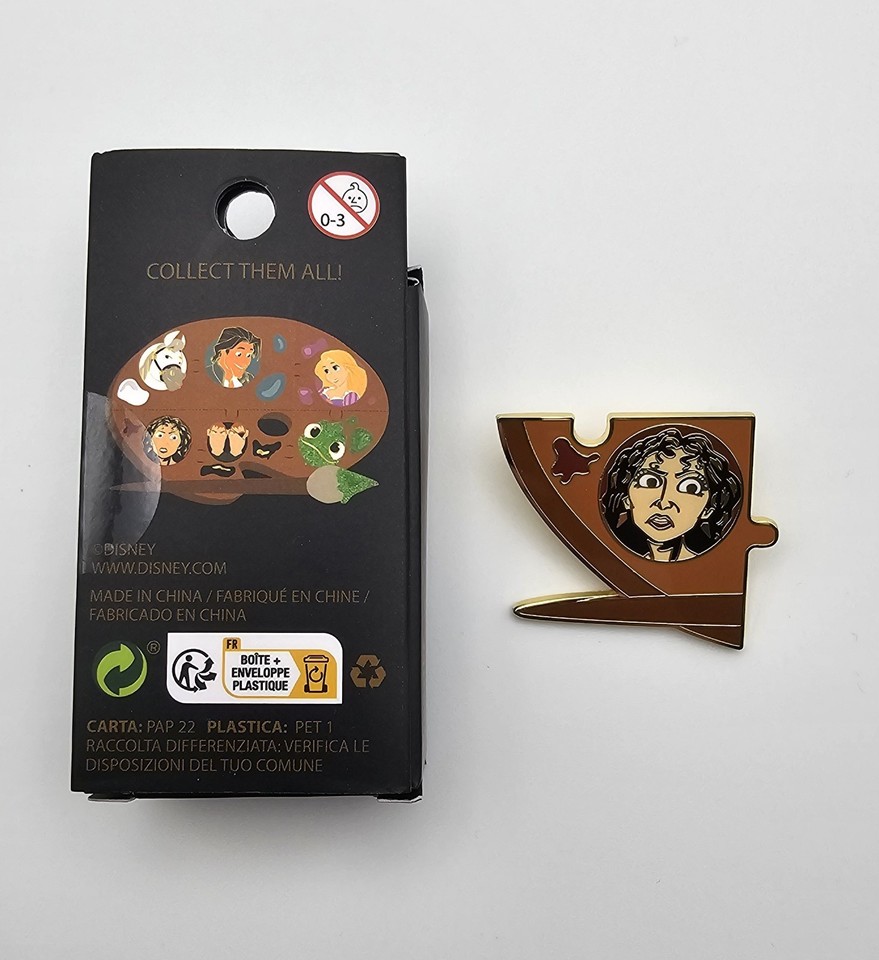 Loungefly Disney Princess Tangled Paints Series Puzzle Pin - Mother ...