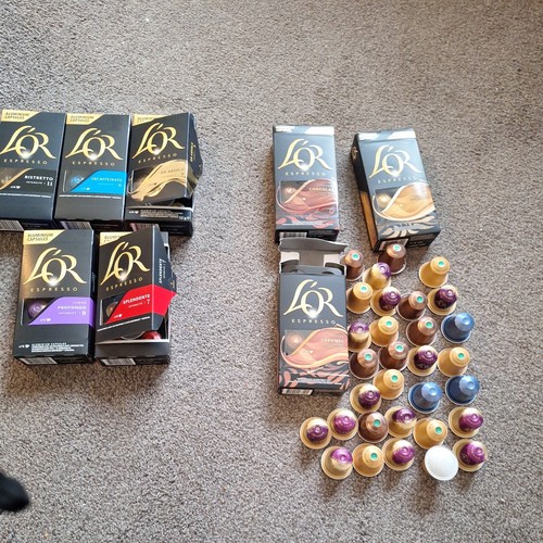 NESPRESSO ORIGINAL 98 COFFEE PODS/CAPSULES (inc LOR Starbucks caffe ...