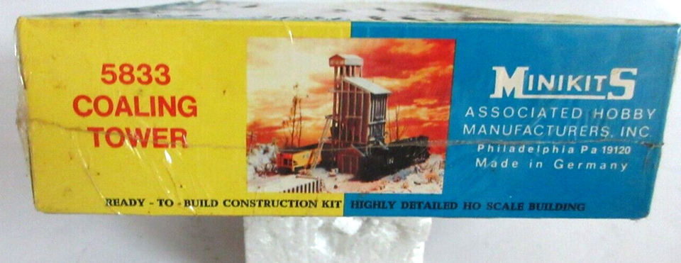 AHM 5833 HO Coaling Tower Building Kit | eBay