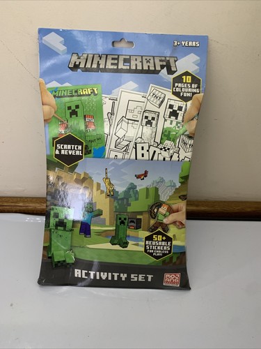 Minecraft Activity Sticker and Colouring Craft Set NEW | eBay Australia