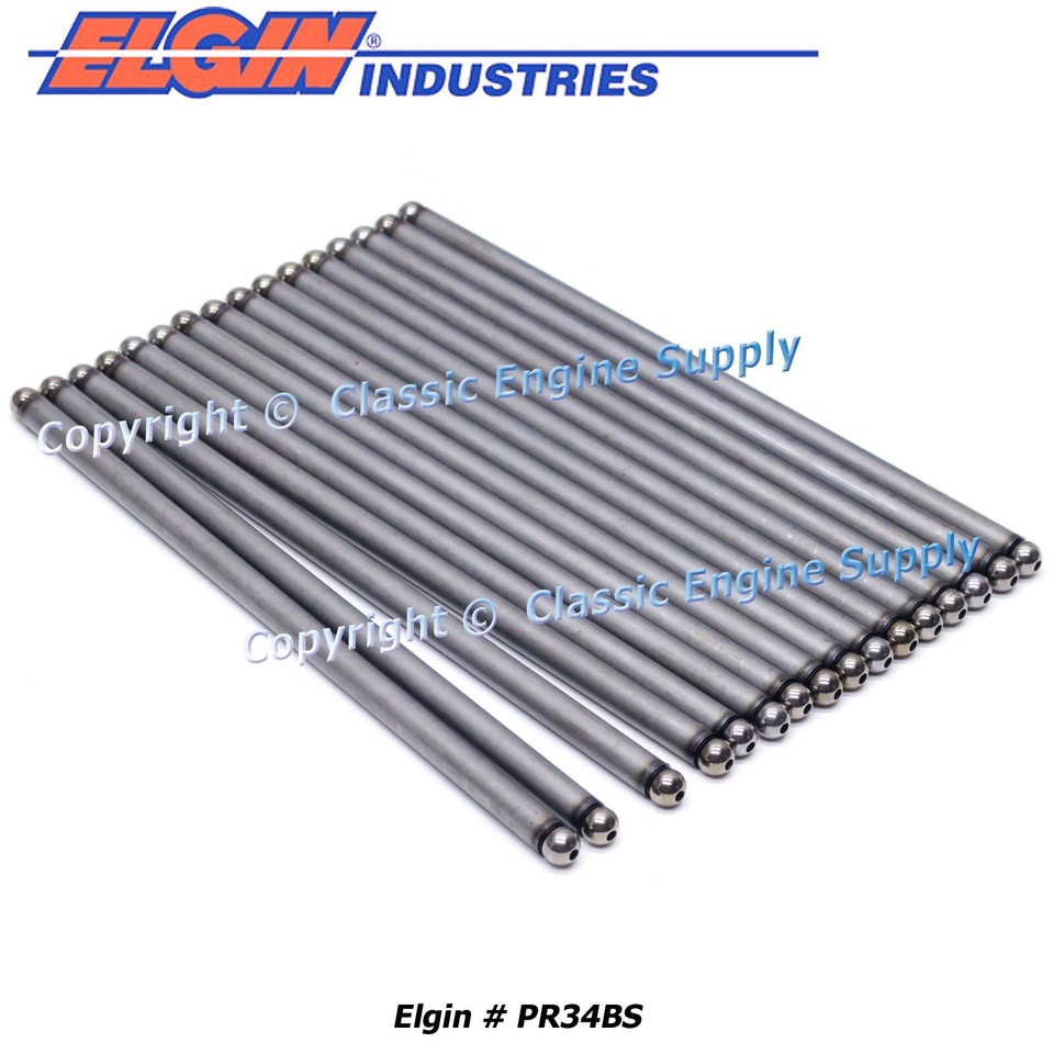 Push-Rod & Valve Lifter Set Fits Some Chevy sb 283 305 307 327 350 400 ...