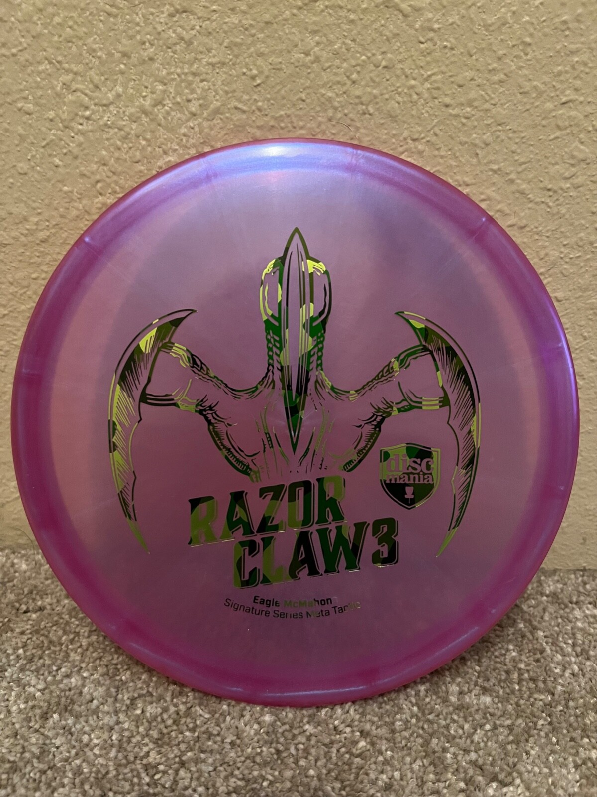 DiscMania Eagle McMahon Signature Series Meta Tactic Razer Claw3-Disc ...