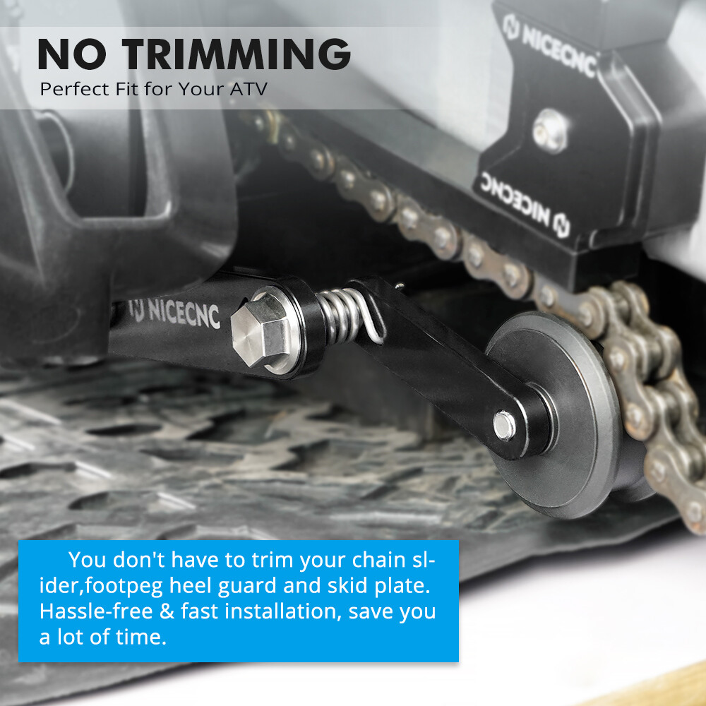 Drive Chain Tensioner Guide Roller Slider For Yamaha RAPTOR 700R 700 ...