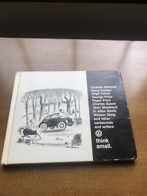 VW Think Small book 1960’s | eBay