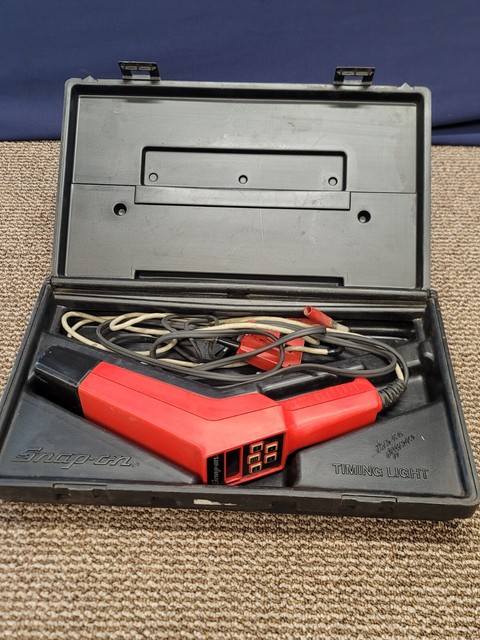 Snap-on MT1261A Computerized Tach Timing Advance Light in Case for sale ...