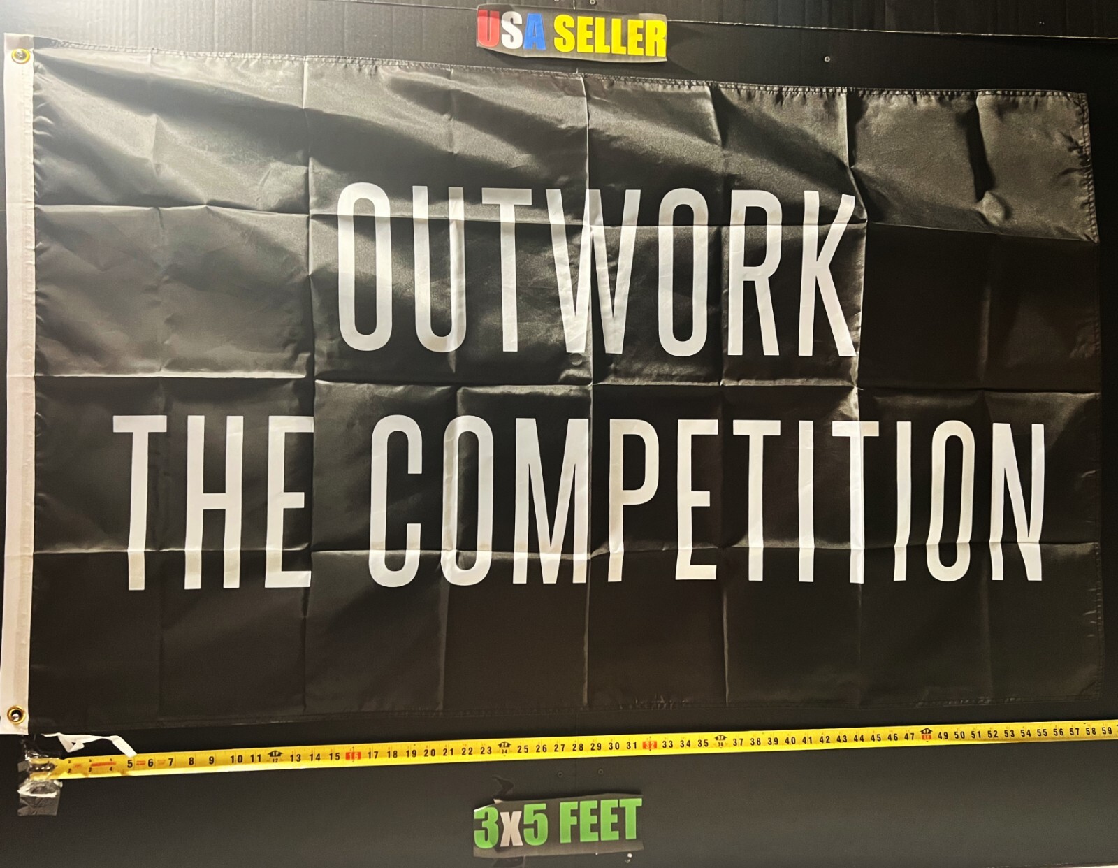 Motivation Flag FREE USA SHIP 36 Dorm Workout College Fitness Beer USA ...