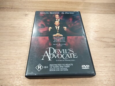 The Devil's advocate Al Pacino Keanu Reeves Dvd movies region 4 free postage | eBay