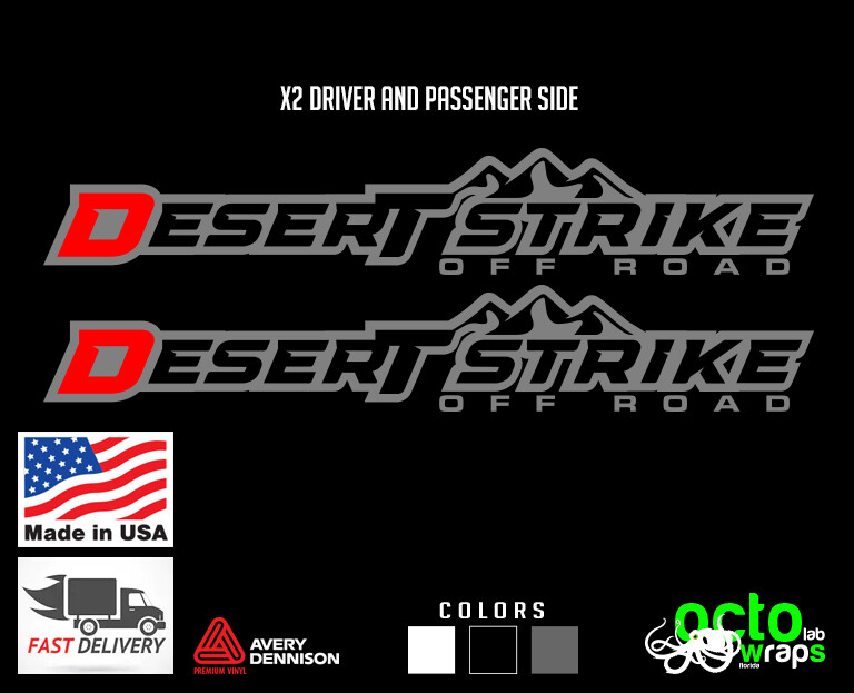 fit nissan frontier offroad 4X4 Desert Runner pro4x Titan decal sticker ...