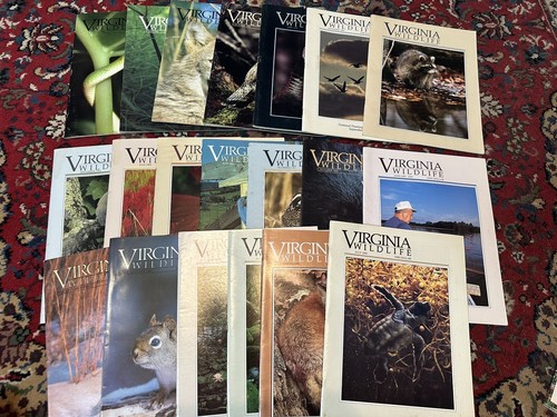Lot of 20 Virginia Wildlife Magazines 1980’s & 1990’s VA | eBay