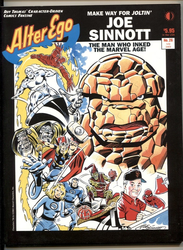 Alter Ego #26 2003- Irwin Donenfield- Alex Toth- JOE SINNOTT | eBay